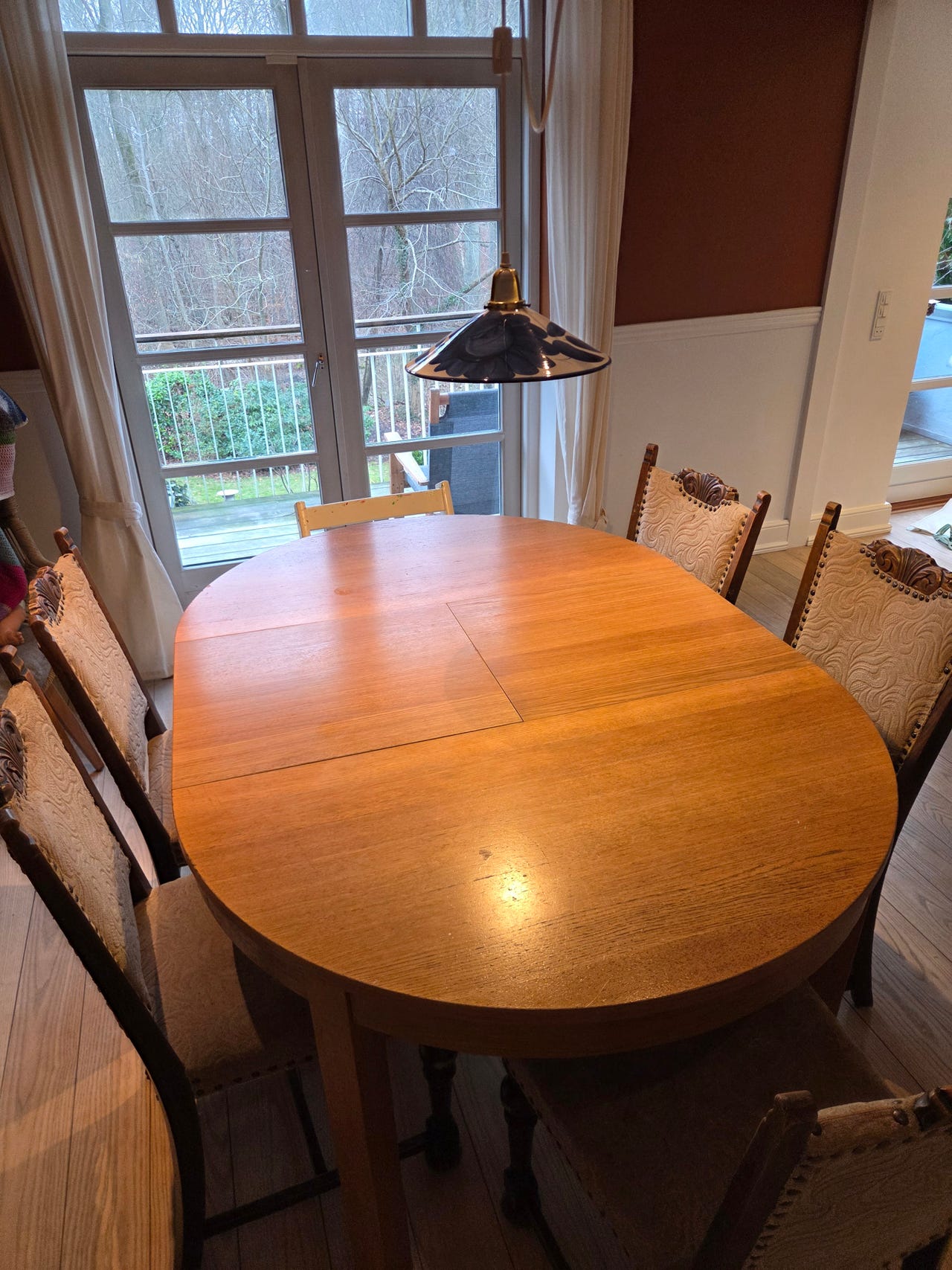 Rundt bord, ø 115 cm. | DBA