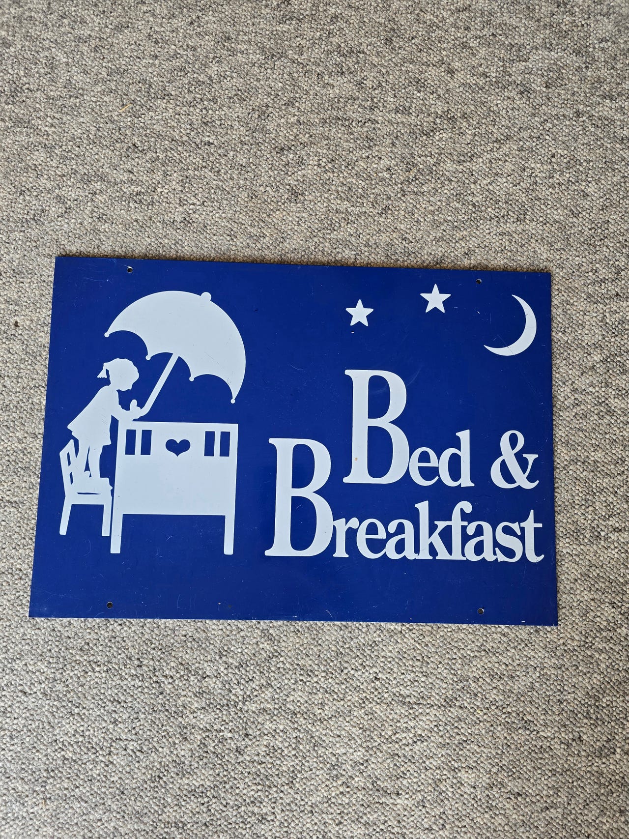 Bed and brevkasse skilt | DBA