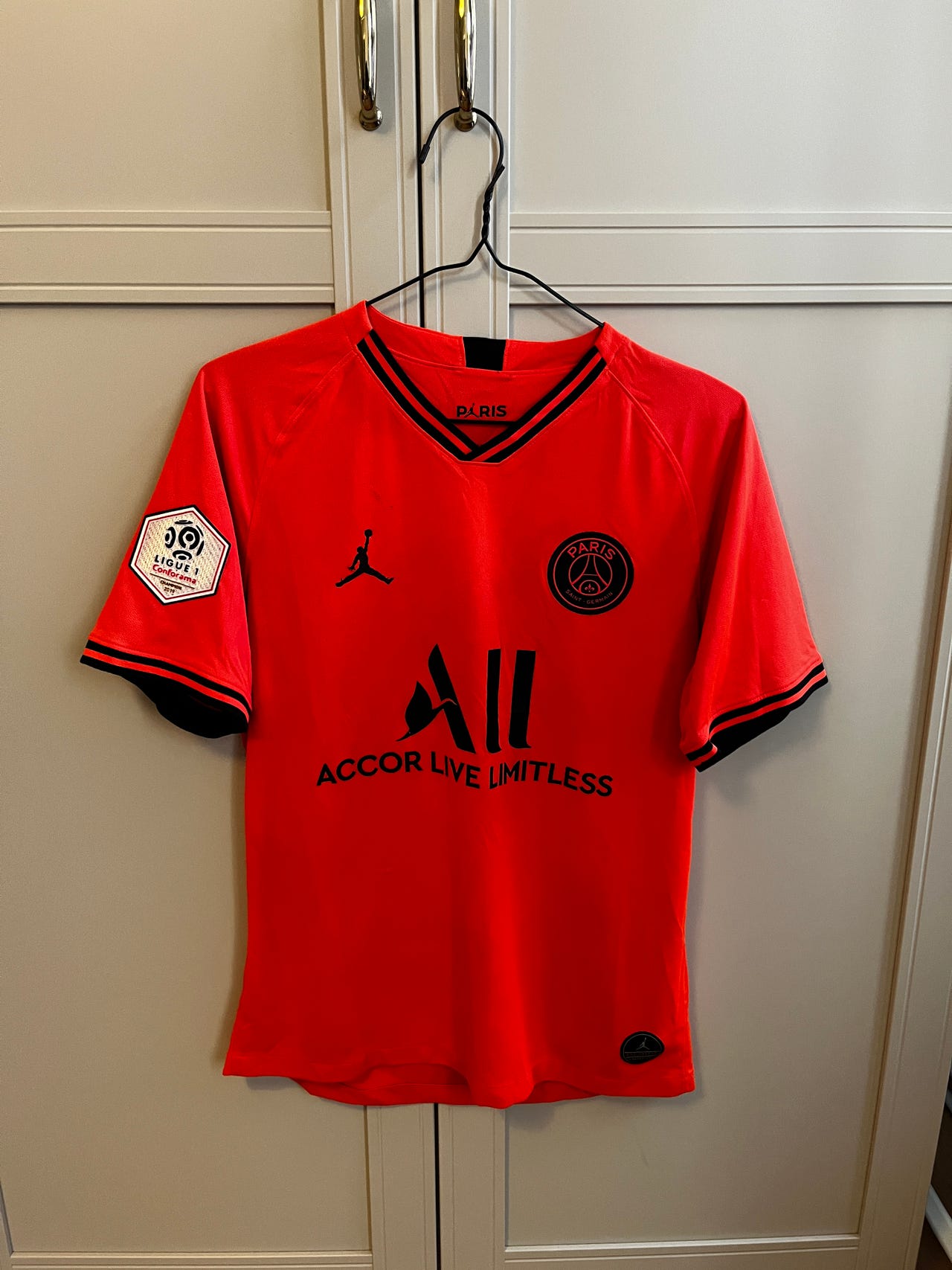 Sjælden PSG x Jordan 4th Kit (2019/20) – Neymar Jr. #10 | DBA