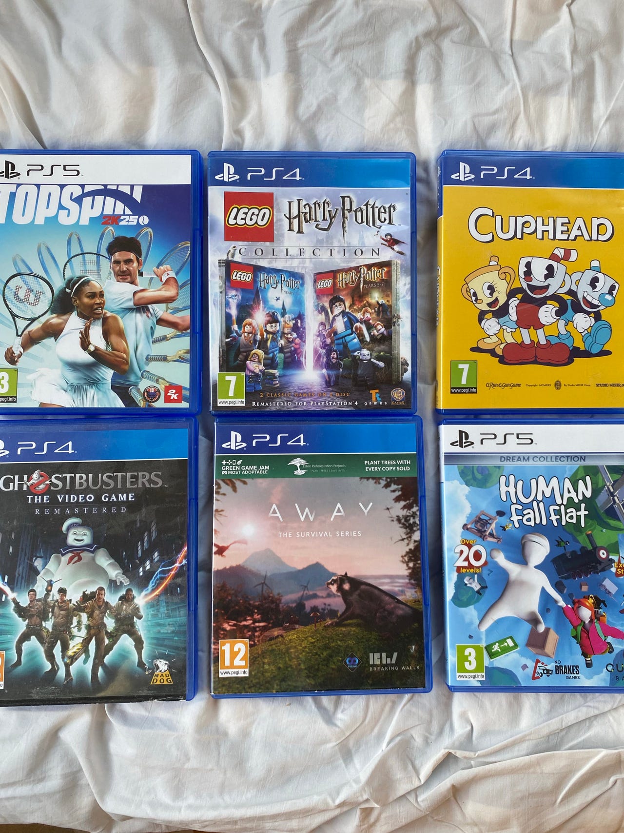 Ps4/5 spilpakke med seks spil | DBA