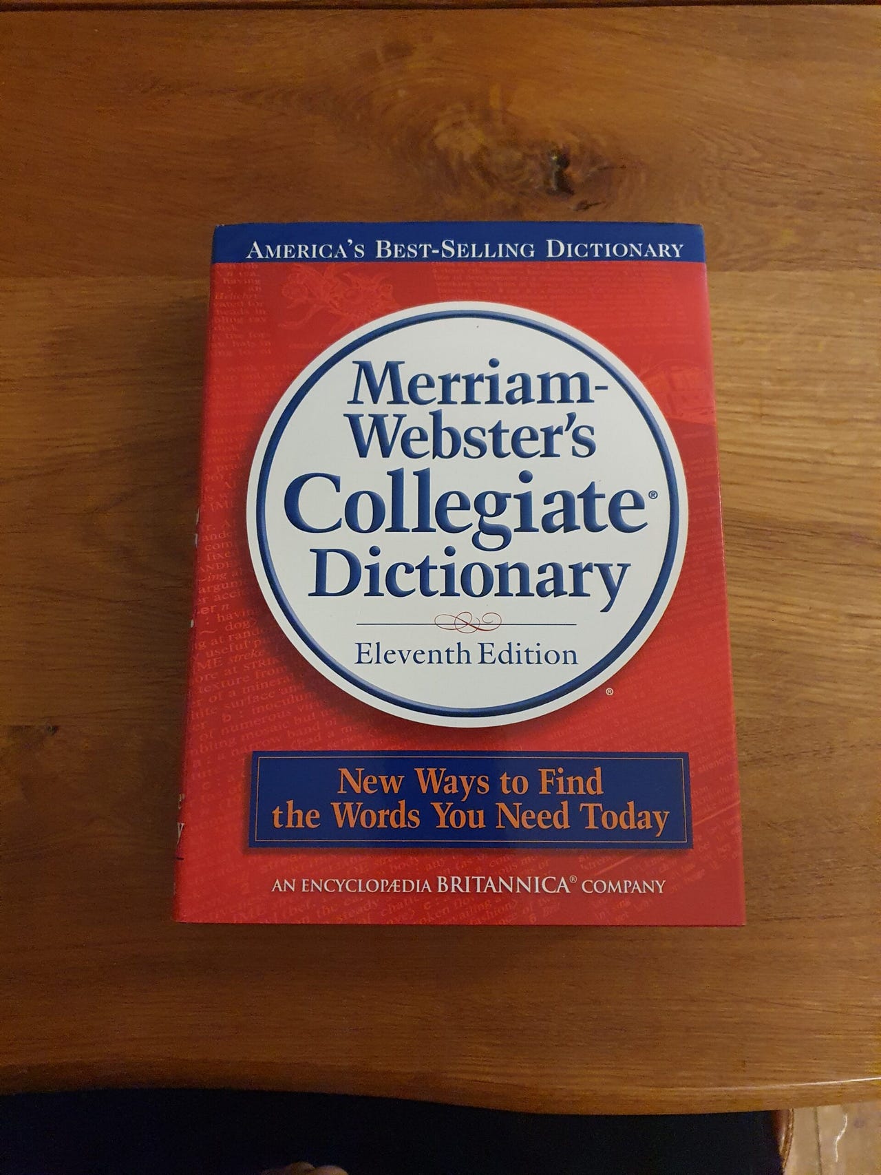 Collegiate Dictionary - Merriam Webster's, Eleventh Edition | DBA
