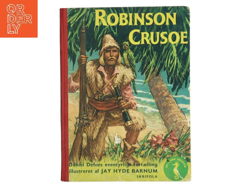 Robinson Crusoe af Daniel Defoe (Bog) | DBA