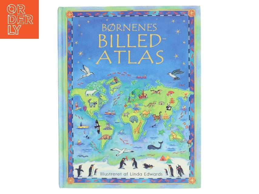 Børnenes billedatlas af Linda Edwards (Bog) | DBA