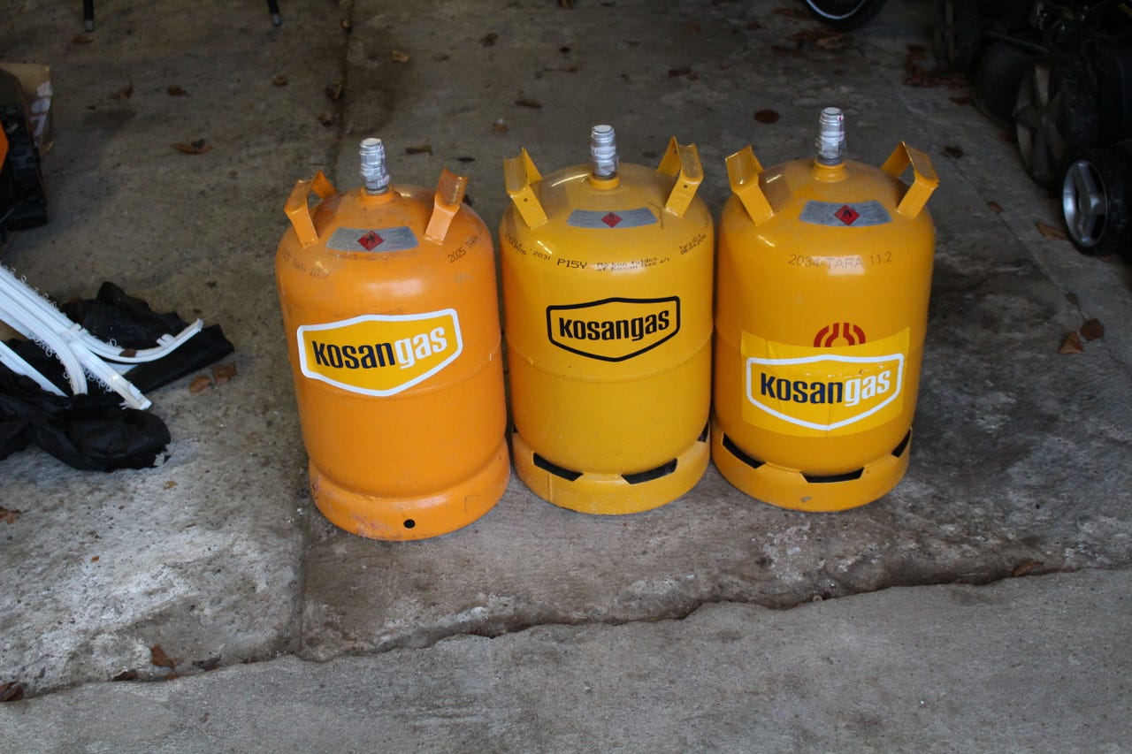 Kosan Gas gasflaske 11 kg gul stål | DBA