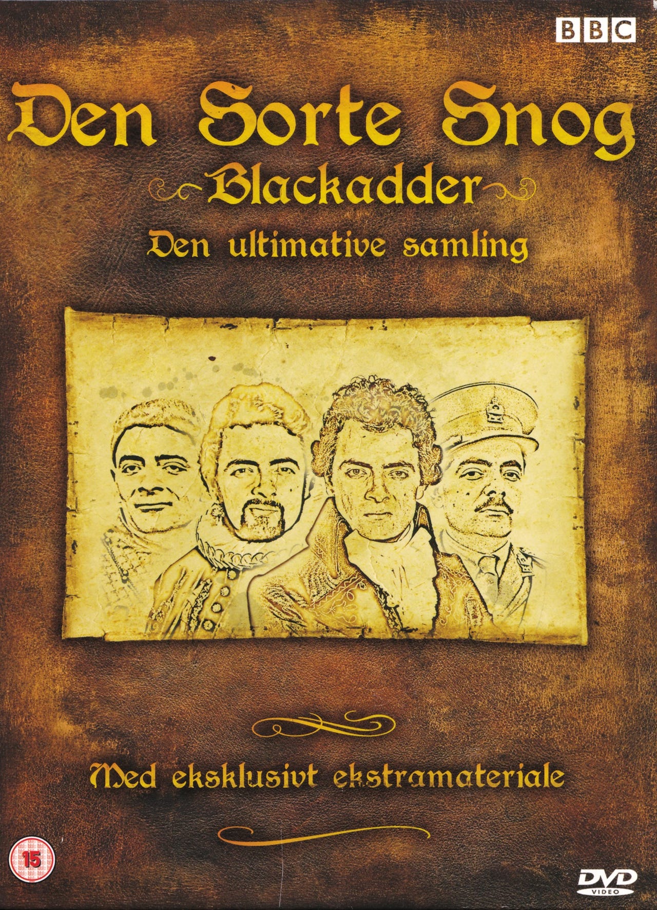 Den Sorte Snog / The Black Adder - Den ultimative samling (6-disc) | DBA