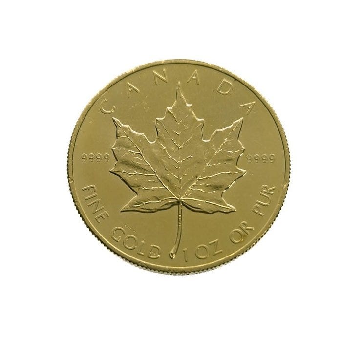 Canada. 50 Dollars 1988 - Maple Leaf 1 Oz. | DBA