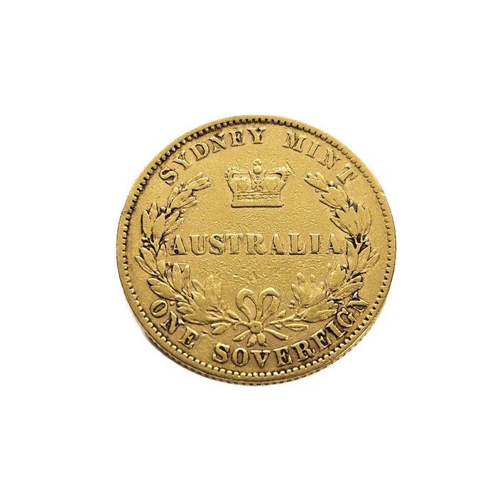 Australien. Victoria. Sovereign 1870-S | DBA