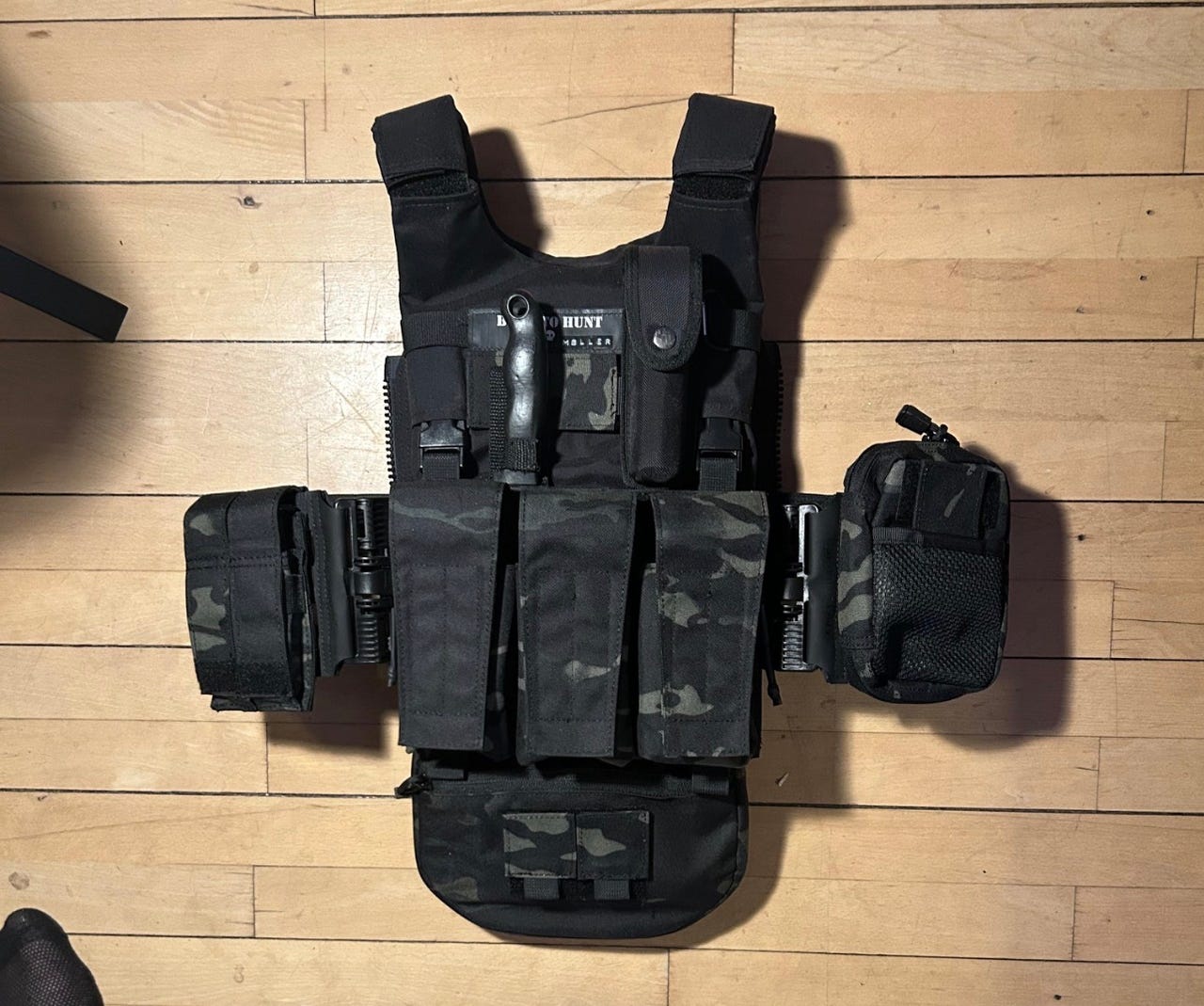 Hardball / hardballudstyr / kampvest / plate carrier / multicam | DBA