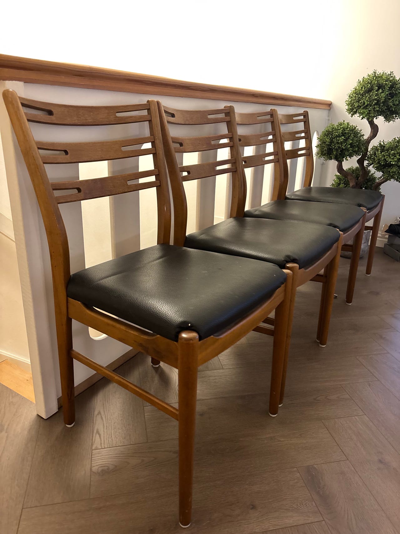 Farstrup spisebordsstole, 4 stk, teak | DBA