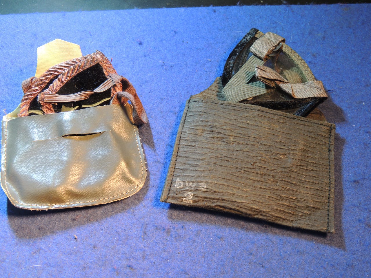 2 TYSKE STØVBRILLER I SUPERSTAND OG ORIGINALT ETUI, 2. WW | DBA