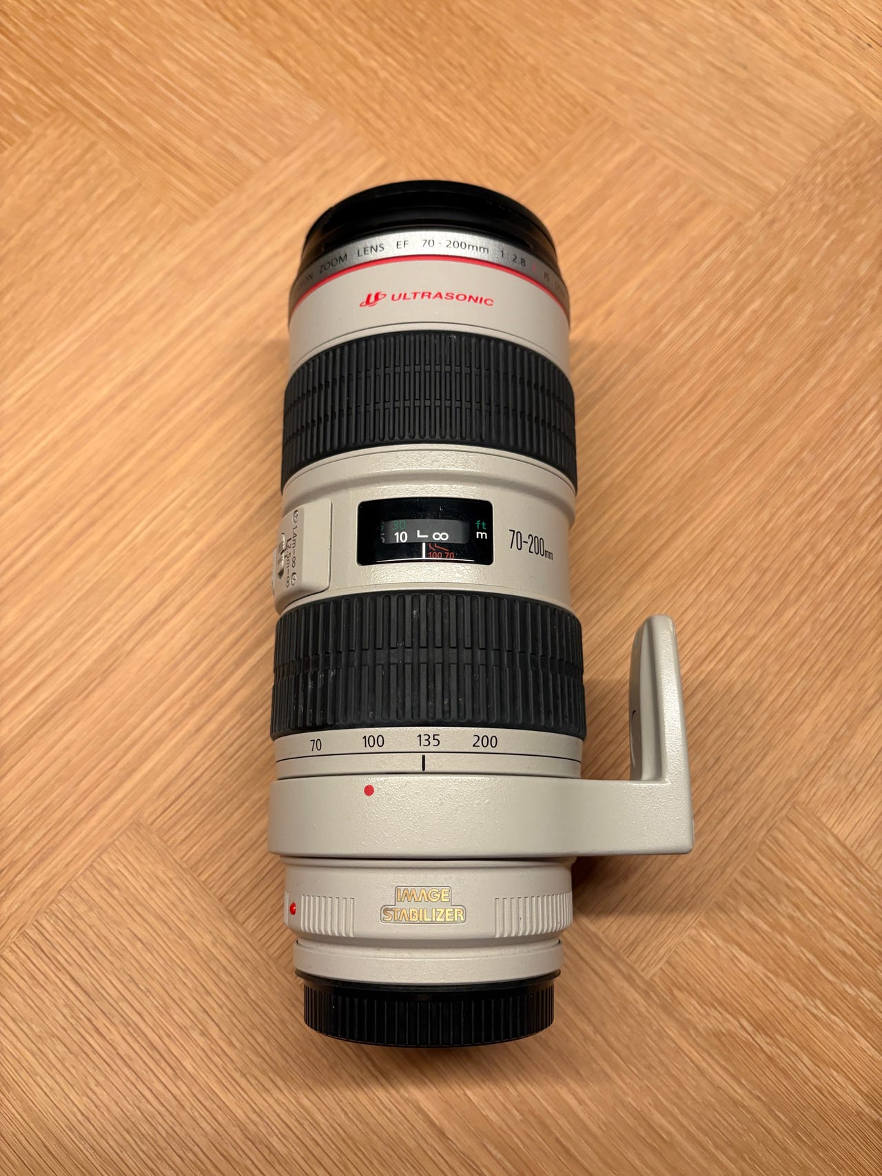 Canon EF 70-200mm f2.8 L IS USM teleobjektiv | DBA