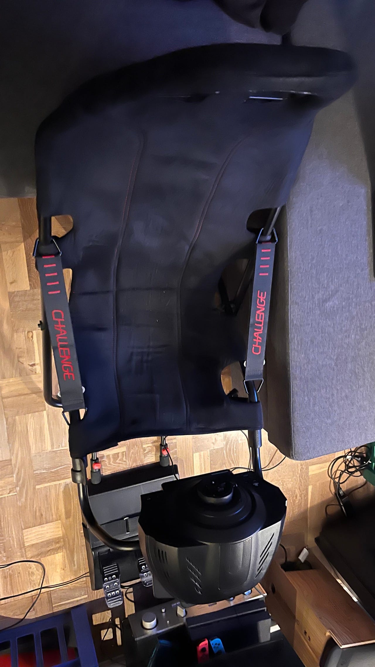 Thrustmaster T-GT Racingrat Simulator med rat, pedaler og sæde | DBA