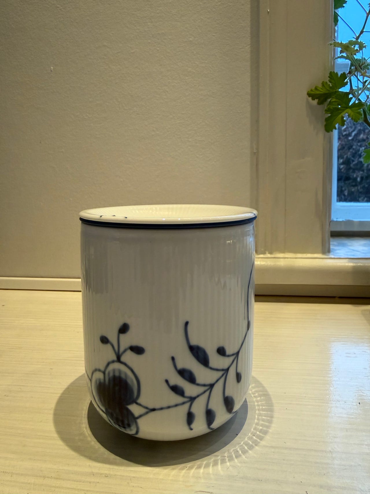 Royal Copenhagen Musselmalet Riflet Krukke | DBA