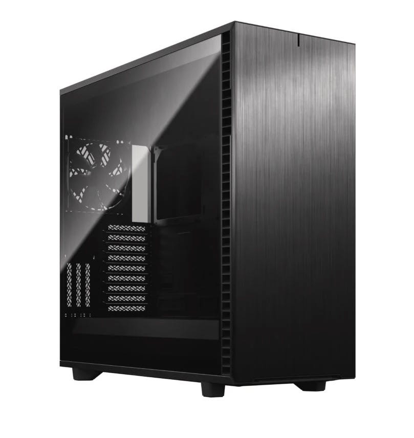 Fractal Design Define 7 Black - Tempered Glass Dark Tint | DBA