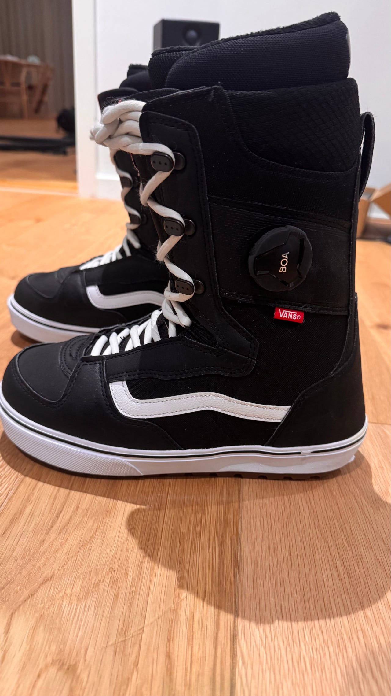 Vans Snowboardstøvler Sort Hvid | DBA