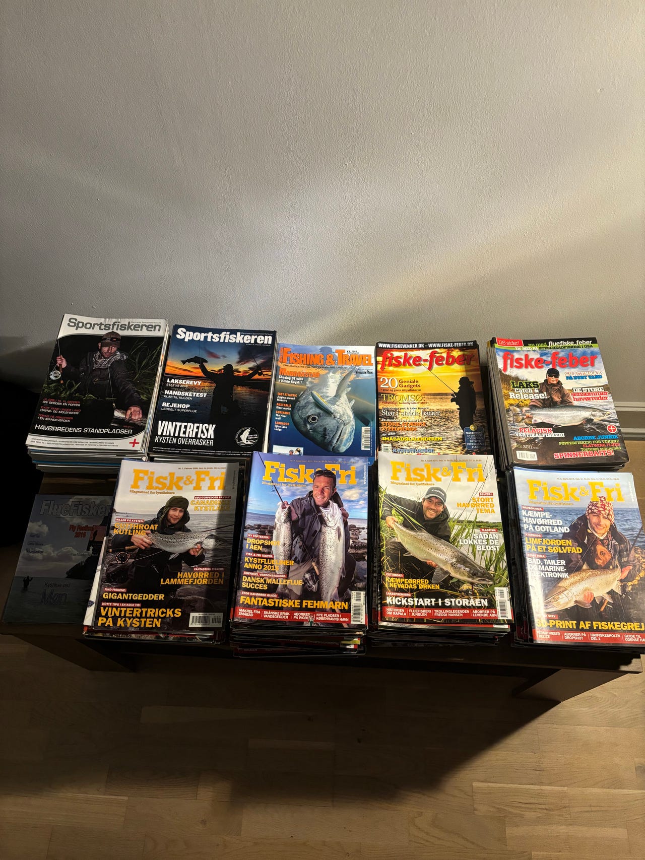 Fiskeblade Fisk & Fri, Sportsfiskeren og Fisk & Fritid | DBA