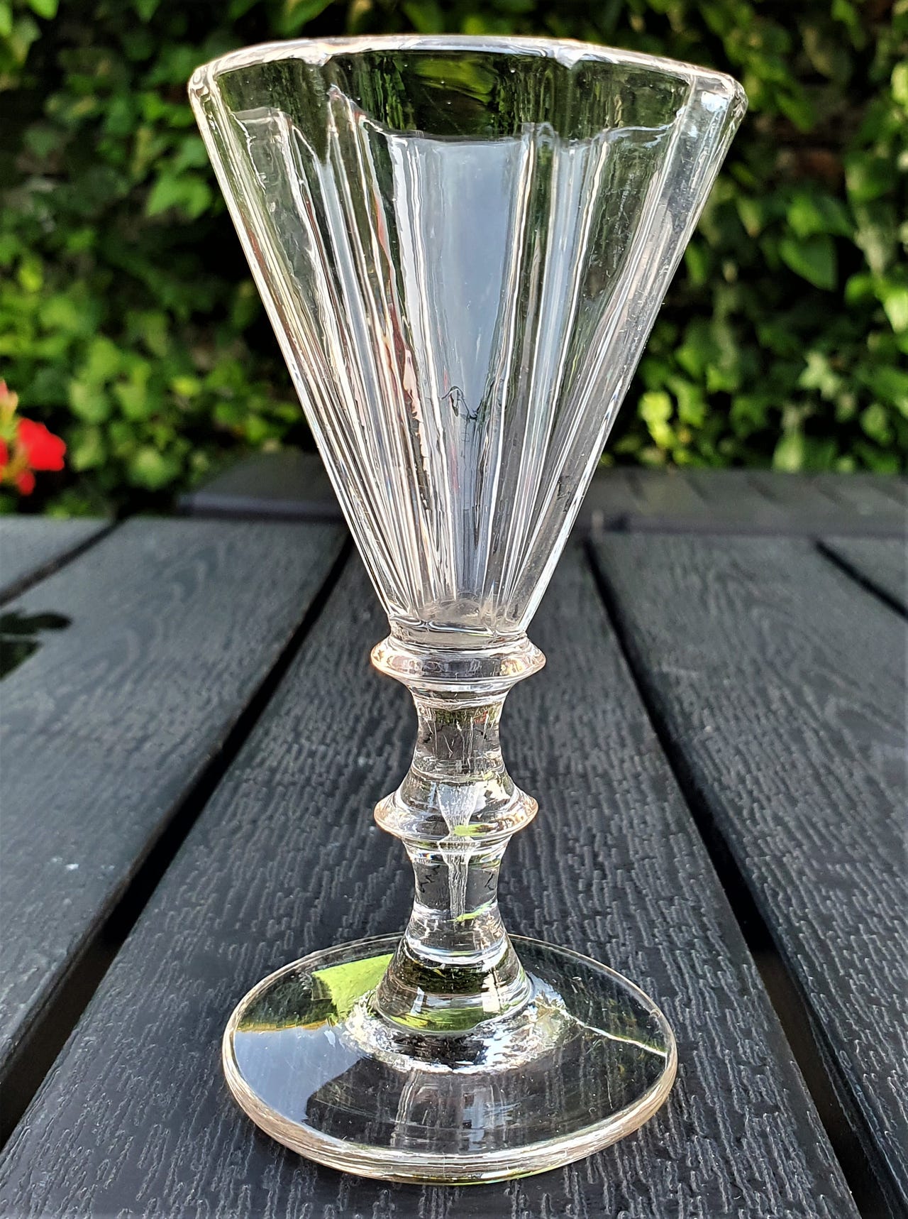 Gammel dansk 1800-tals vinglas (nr. 140) | DBA