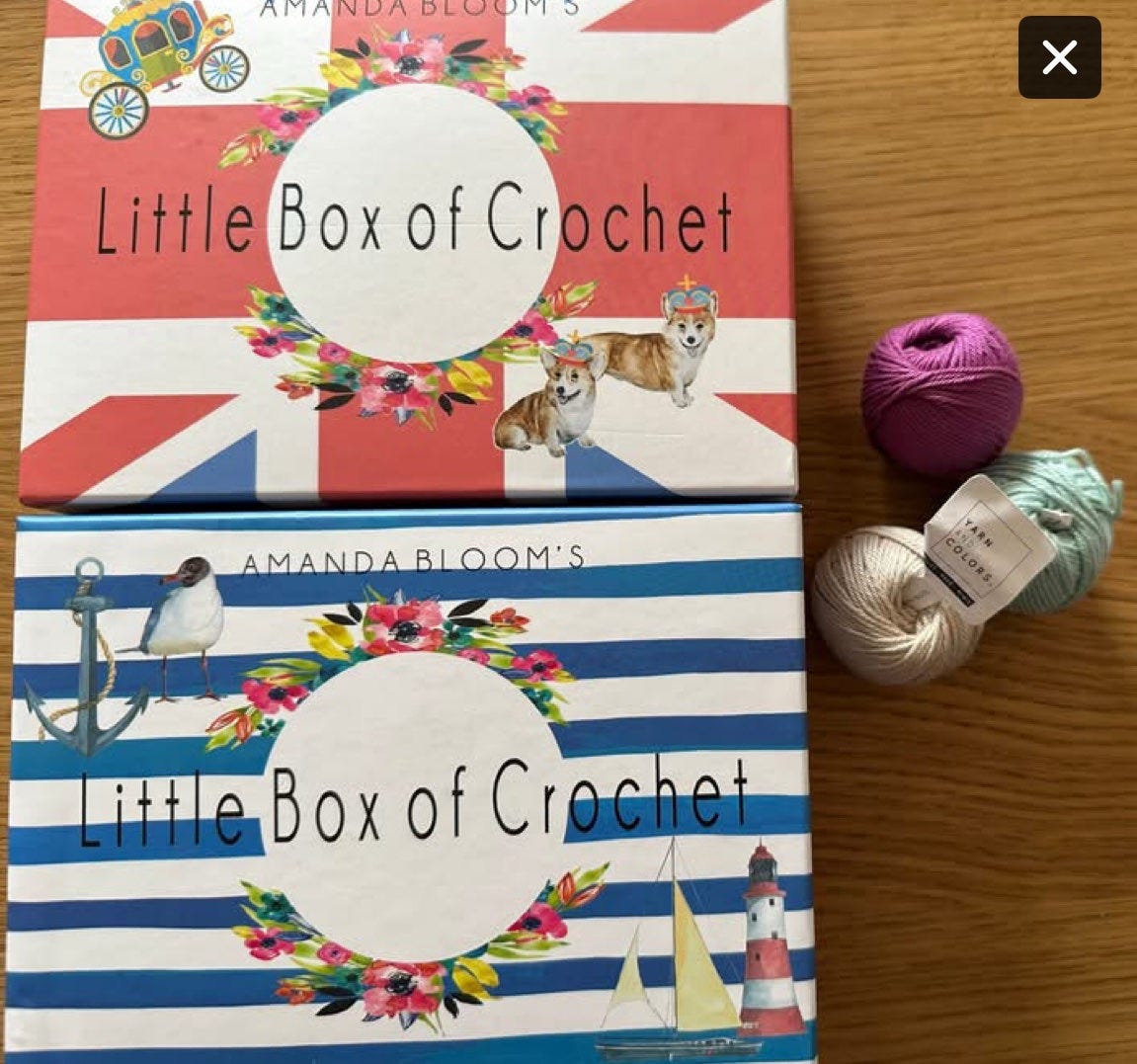 2 x Hækle Art Design Kits. Incl. porto. Røgfrit | DBA