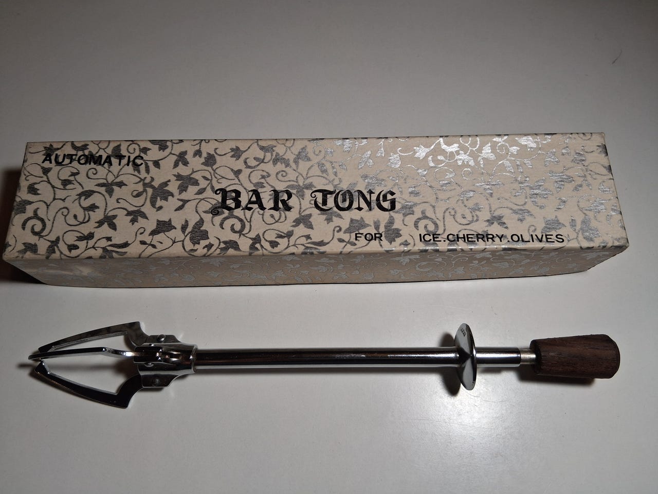 Vintage "Automatic Bar Tong" – Perfekt til hjemmebaren (60'erne) | DBA