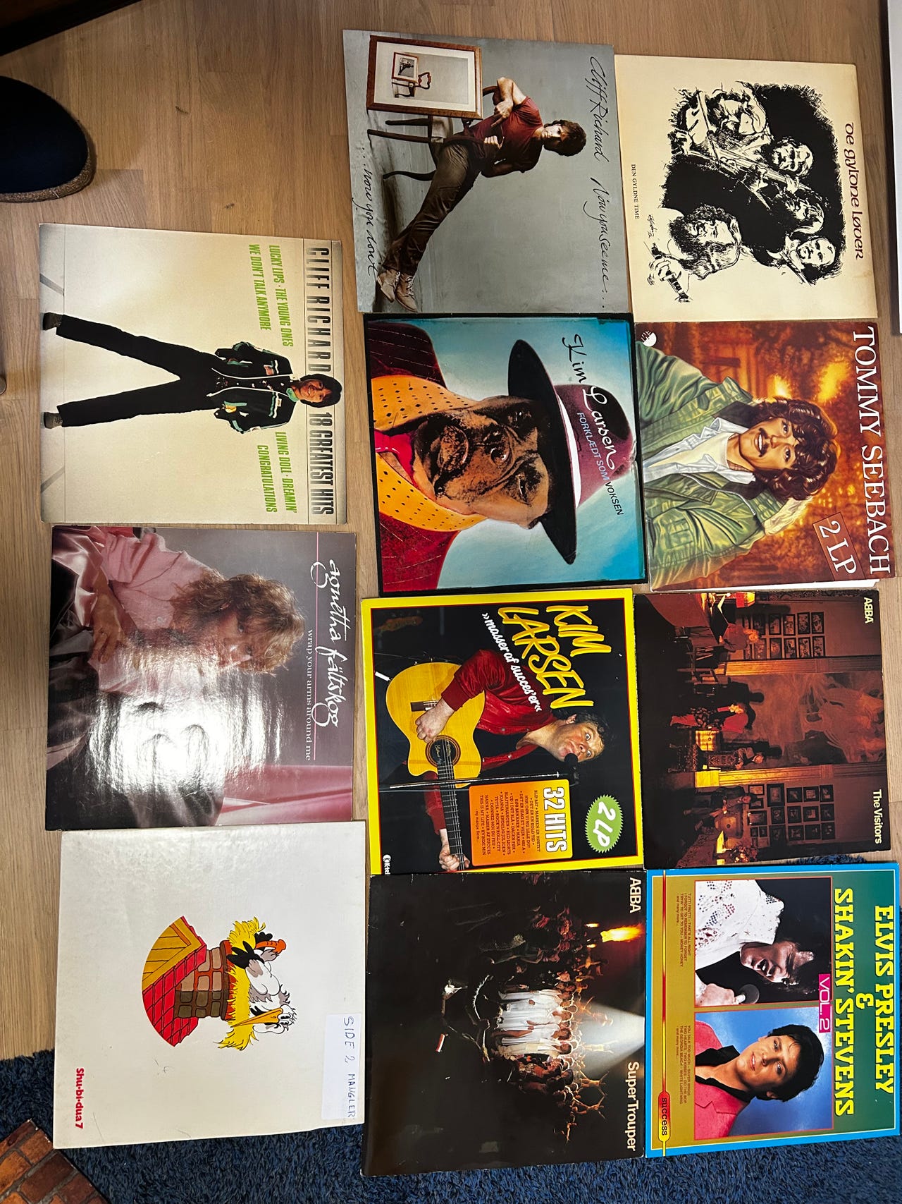 Diverse kunstnere LP plader blandet lot | DBA