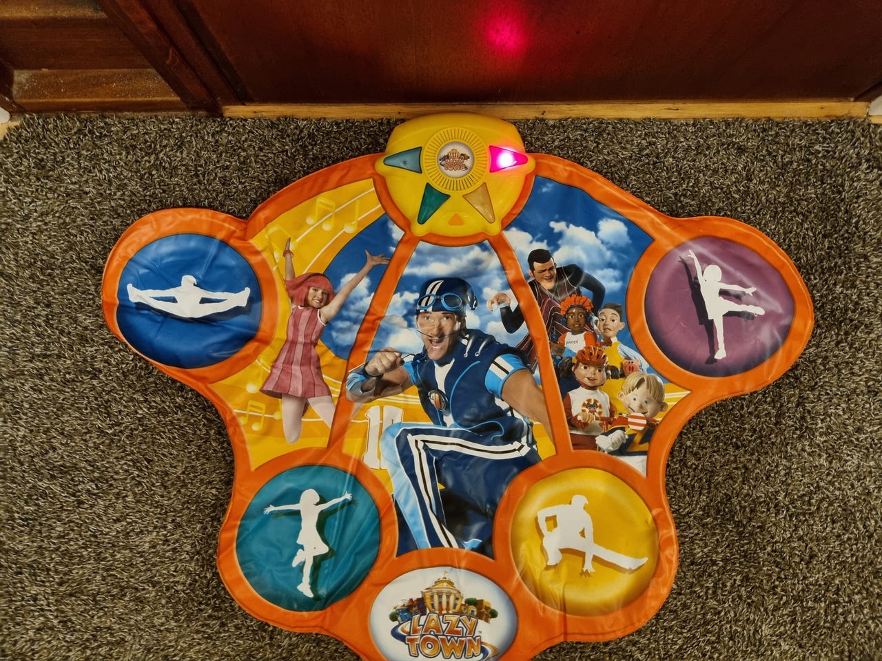 LazyTown Nick Jr. GET UP AND MOVE Sportacus Stephanie Game | DBA