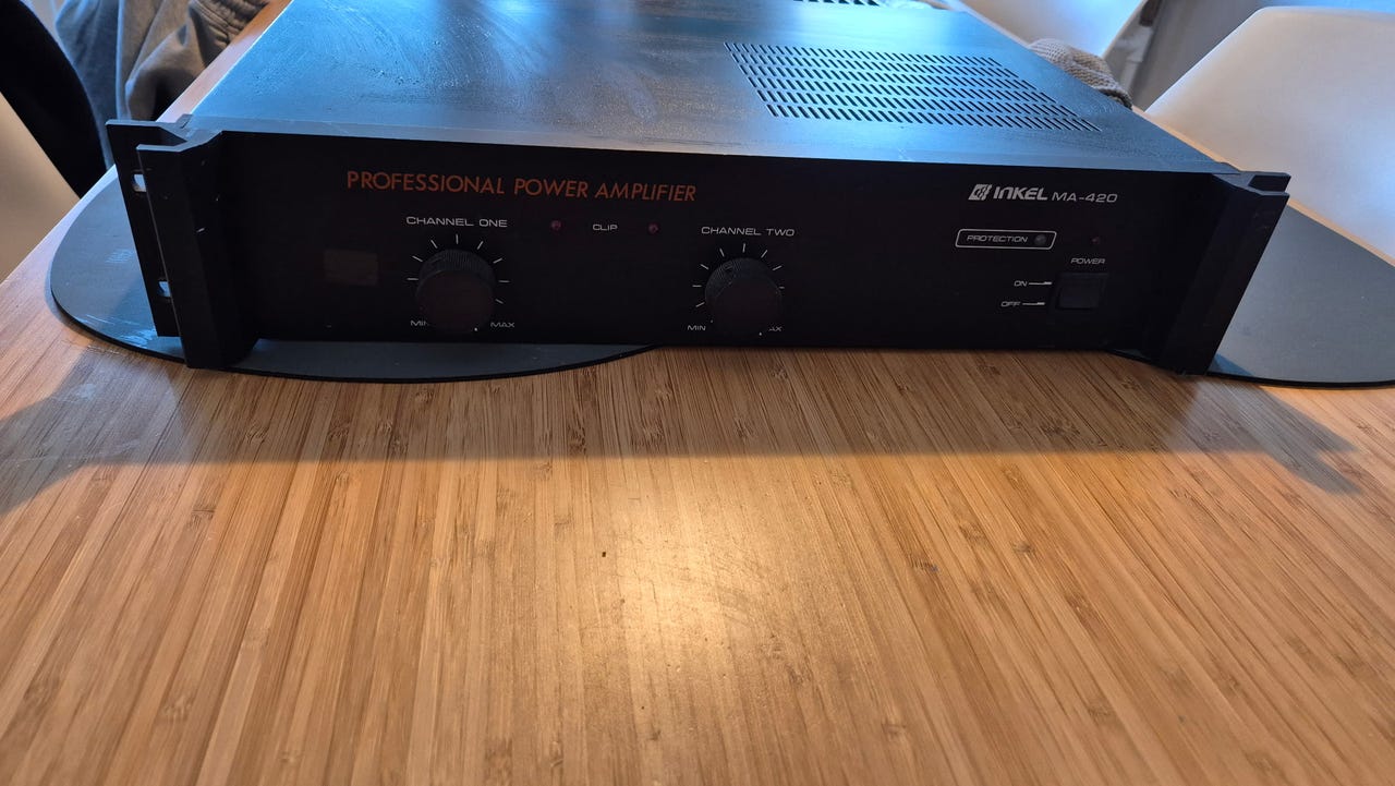 INKEL MA-420 Effektforstærker 2 x 100watt i 8ohm | DBA