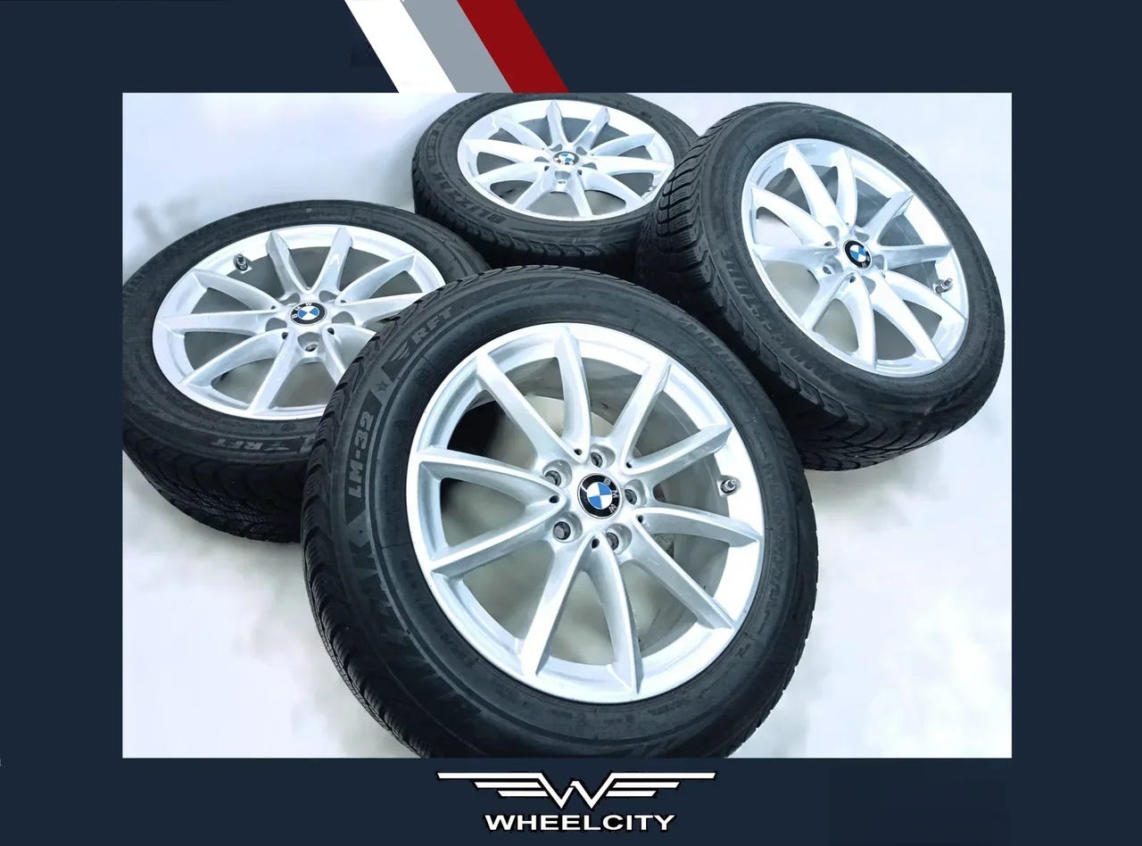 5x112 17" ET52 nav 66,6ø BMW vintersæt inkl.TPMS | DBA