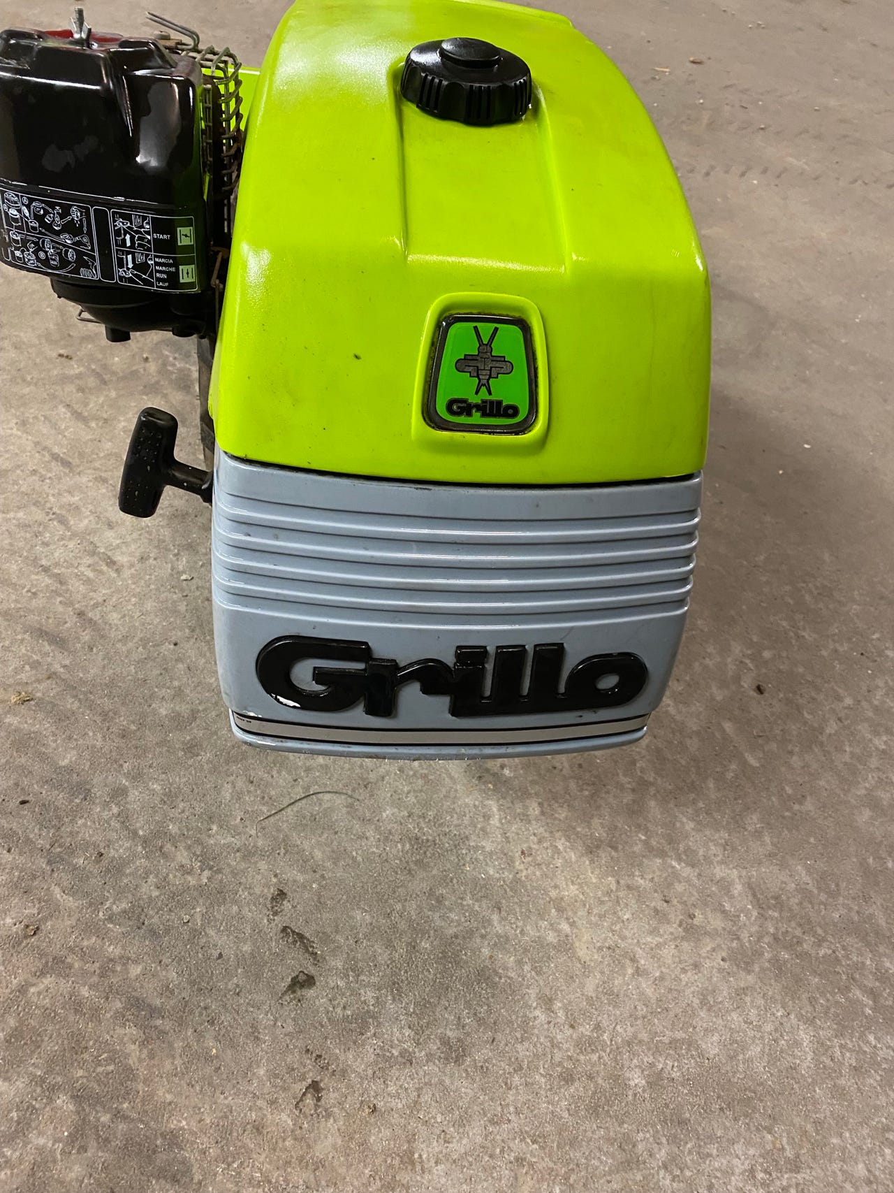 Grillo G85 fræser grøn | DBA