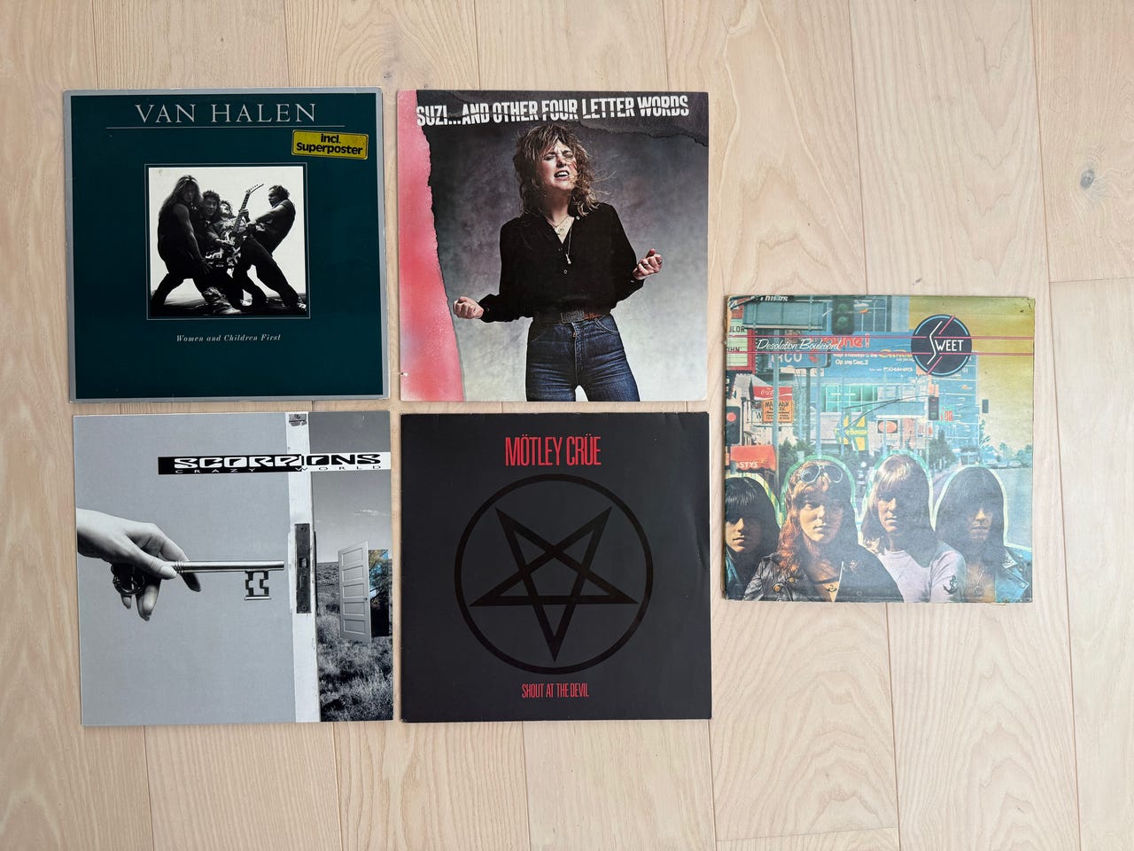 Klassisk Rock og Heavy Metal LP'er - Lot 4 | DBA