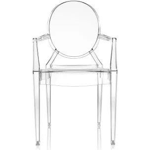 Kartell Louis Ghost stol klar plast | DBA