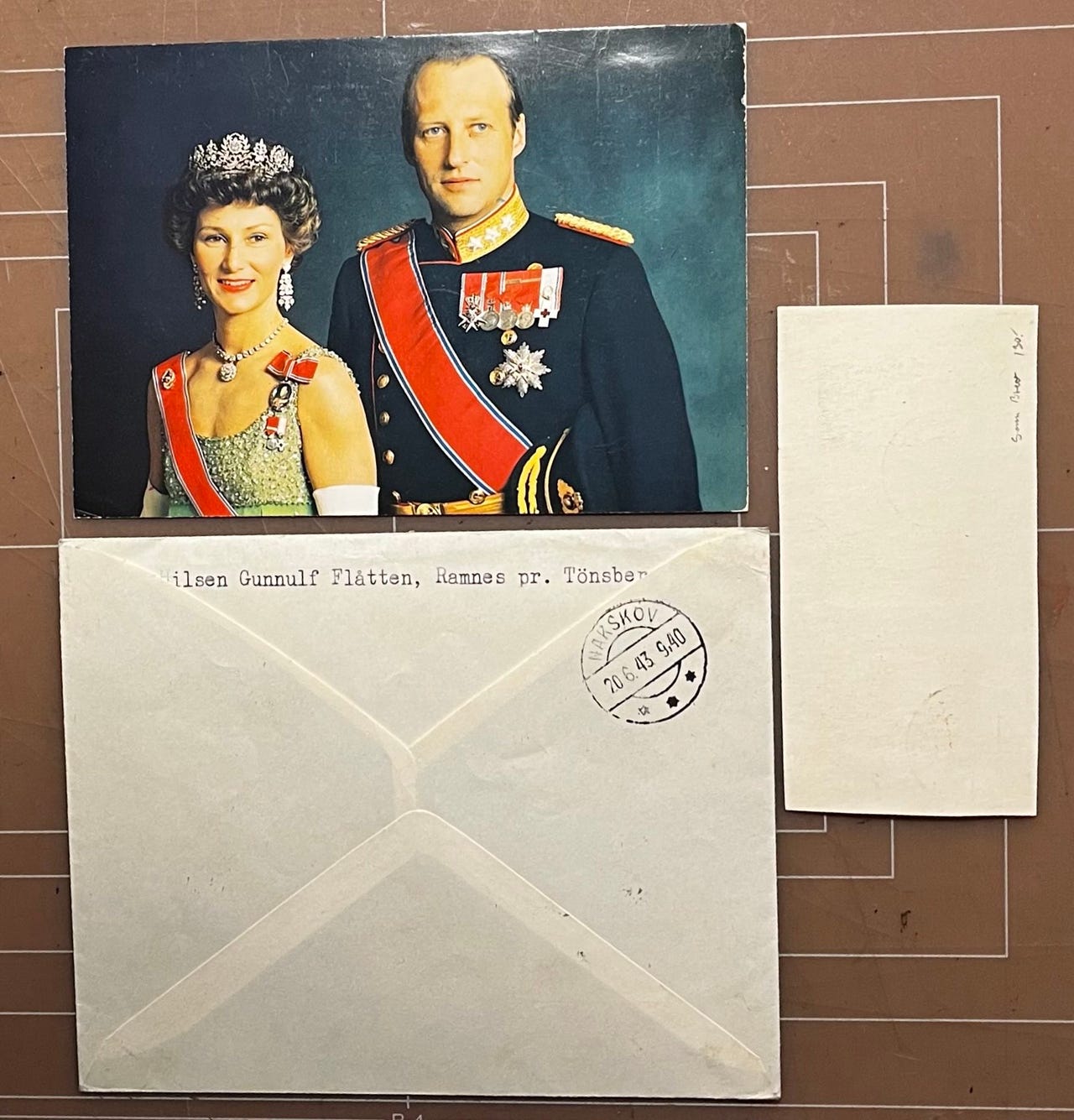 Norge. 2 Fdc + 1 kort med de kongelige | DBA
