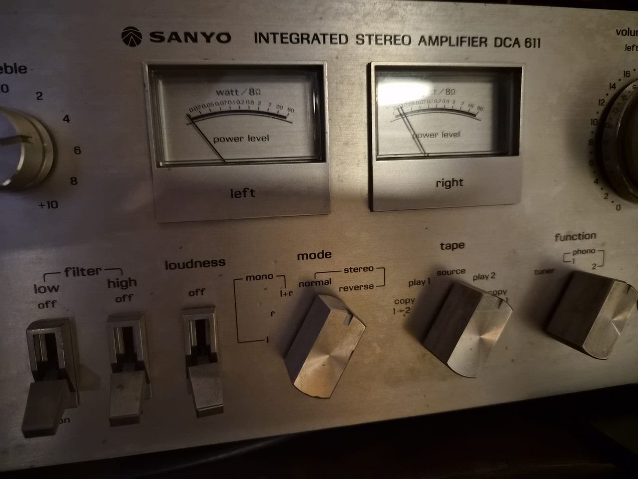 Sanyo amplifier DCA 611 | DBA