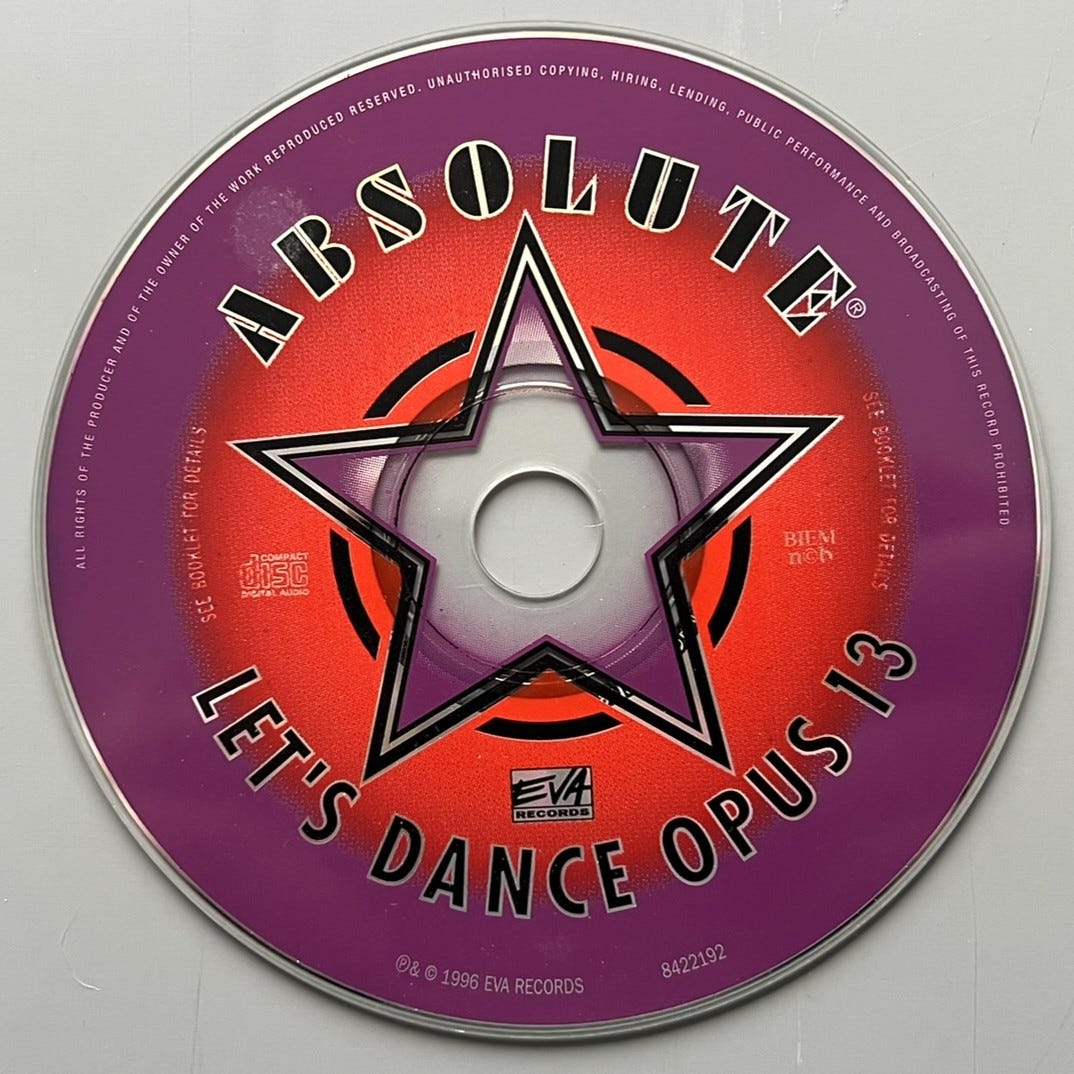 Diverse kunstnere, Absolute Let's Dance Opus 13, cd | DBA