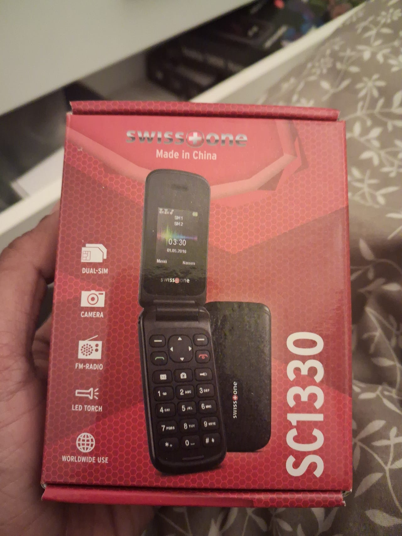 Swisstone SC1330 dual-sim mobile phone - black | DBA