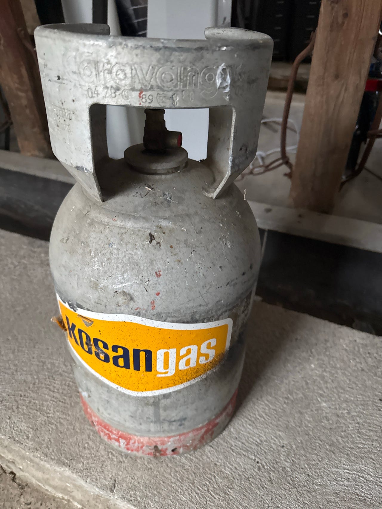 6 kg Kosangas gasflaske – næsten fuld | DBA