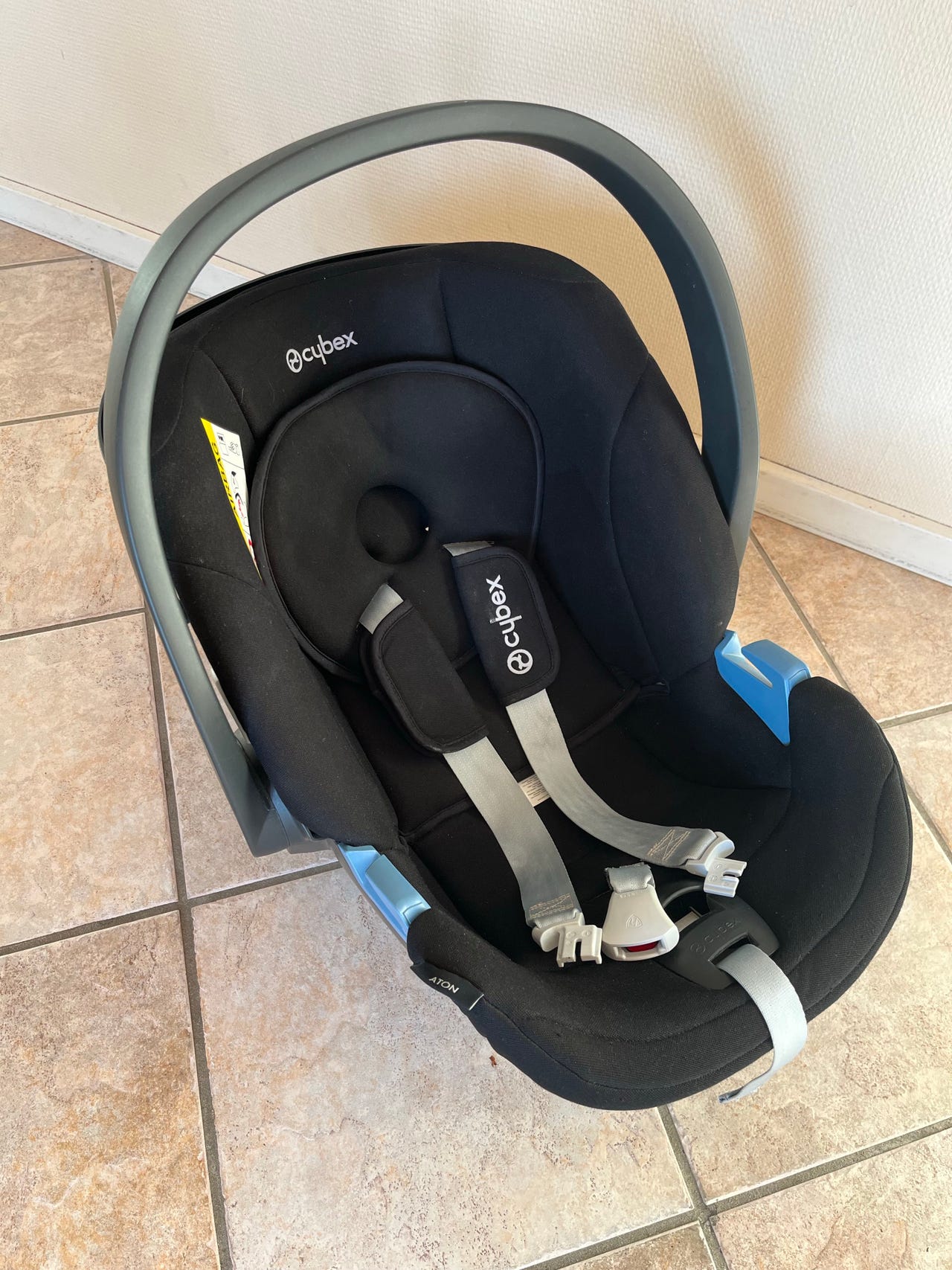 Cybex autostol til baby størrelse 13 sort | DBA