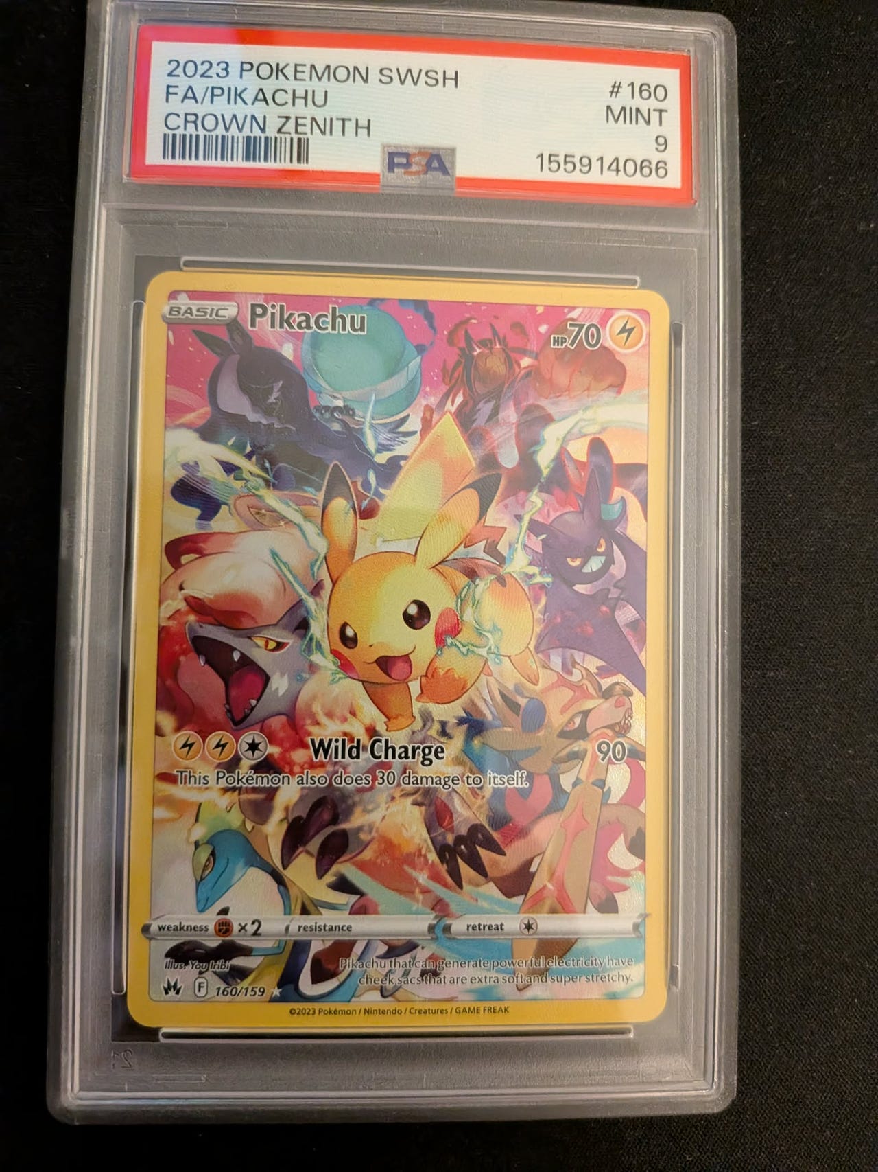 Pikachu 160/159 Crown Zenith Pokemonkort | DBA