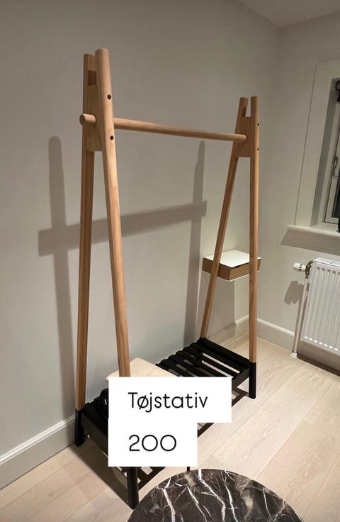 Tøjstativ lille | Til salg | DBA