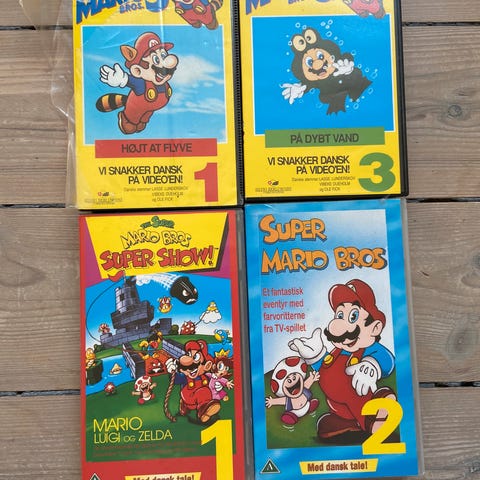 Super Mario VHS bånd | DBA