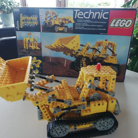 Lego Technic sæt 850 gaffeltruck, 8848 lastbil og 8859 traktor | DBA