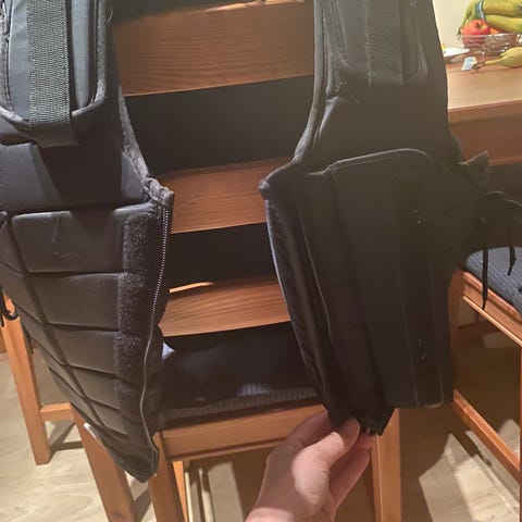 Globus Ridevest Sort Sikkerhedsvest | DBA