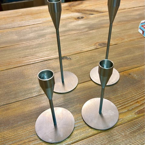 Piet Hein 2 x Venus-lysestager i æske | DBA