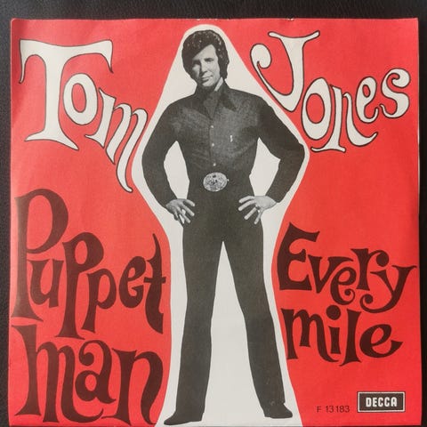 Tom Jones: Puppet Man / Every Mile | DBA