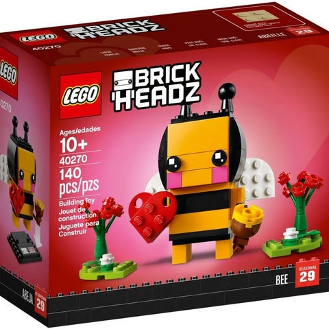 LEGO BrickHeadz Valentines Bee+Bear+Puppy, Wonder Woman og Lady Liberty ...