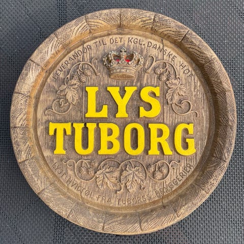 Gammelt Tuborg skilt | DBA