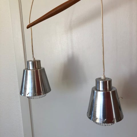 vintage Jo Hammerborg loftslampe | DBA