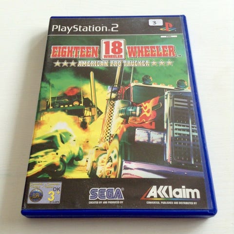 💙 Eighteen 18 Wheeler, PS2, racing | DBA