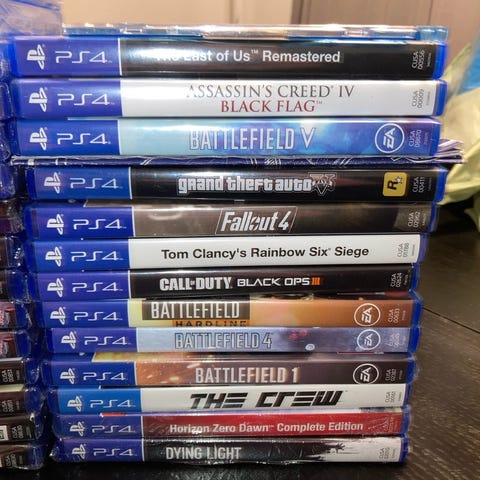 Spil sælges, PS4 | DBA