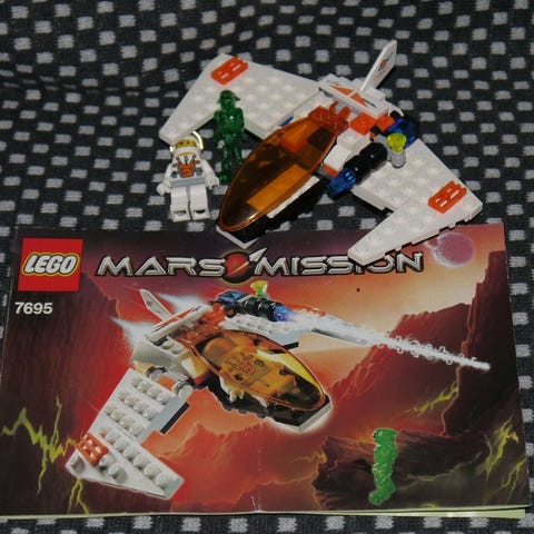 Lego Mars Mission, 7644, MX-81 hypersonisk aktionsfly | DBA