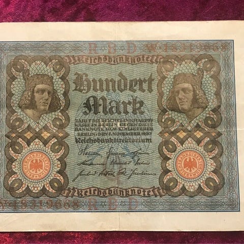 Tyskland: 3 Mark 1913 A - og 2 Mark : 1925 A - 1926 A - 1926 E. | DBA